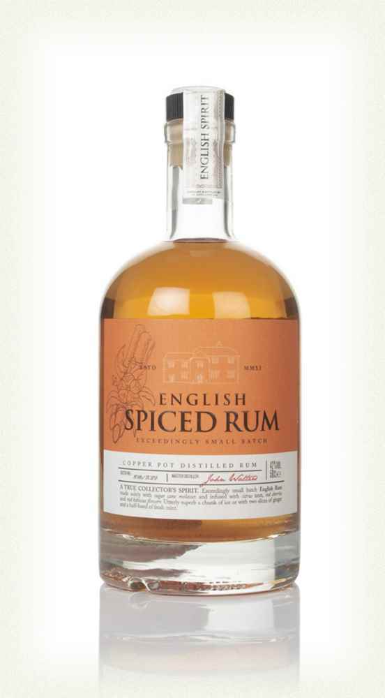 ENGLISH SPIRIT SPICED ENGLISH RUM (42.0% ABV) 176 | Hot Box Live